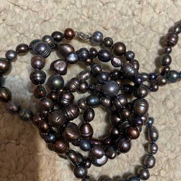 Honora | Jewelry | Honora Black Pearl Necklace Statement | Poshmark
